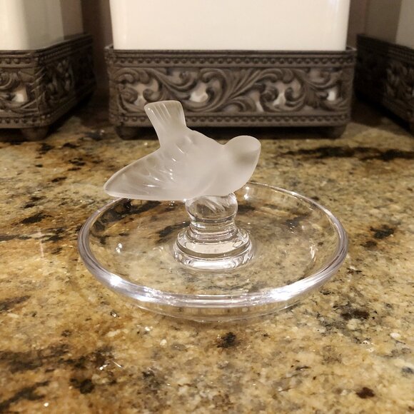 Accents | Lalique French Crystal Bird Ring Dish | Poshmark